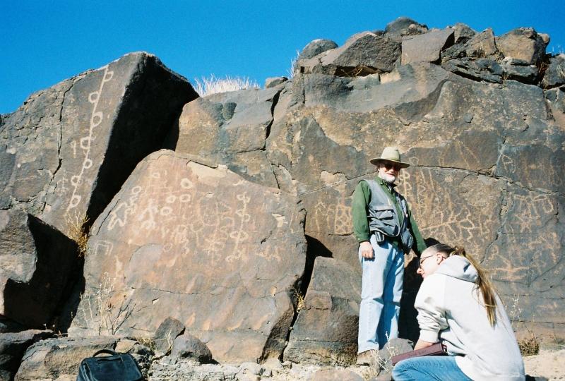 Rock Art on basalts of the Sentinel volcanic field | Arizona Geological ...