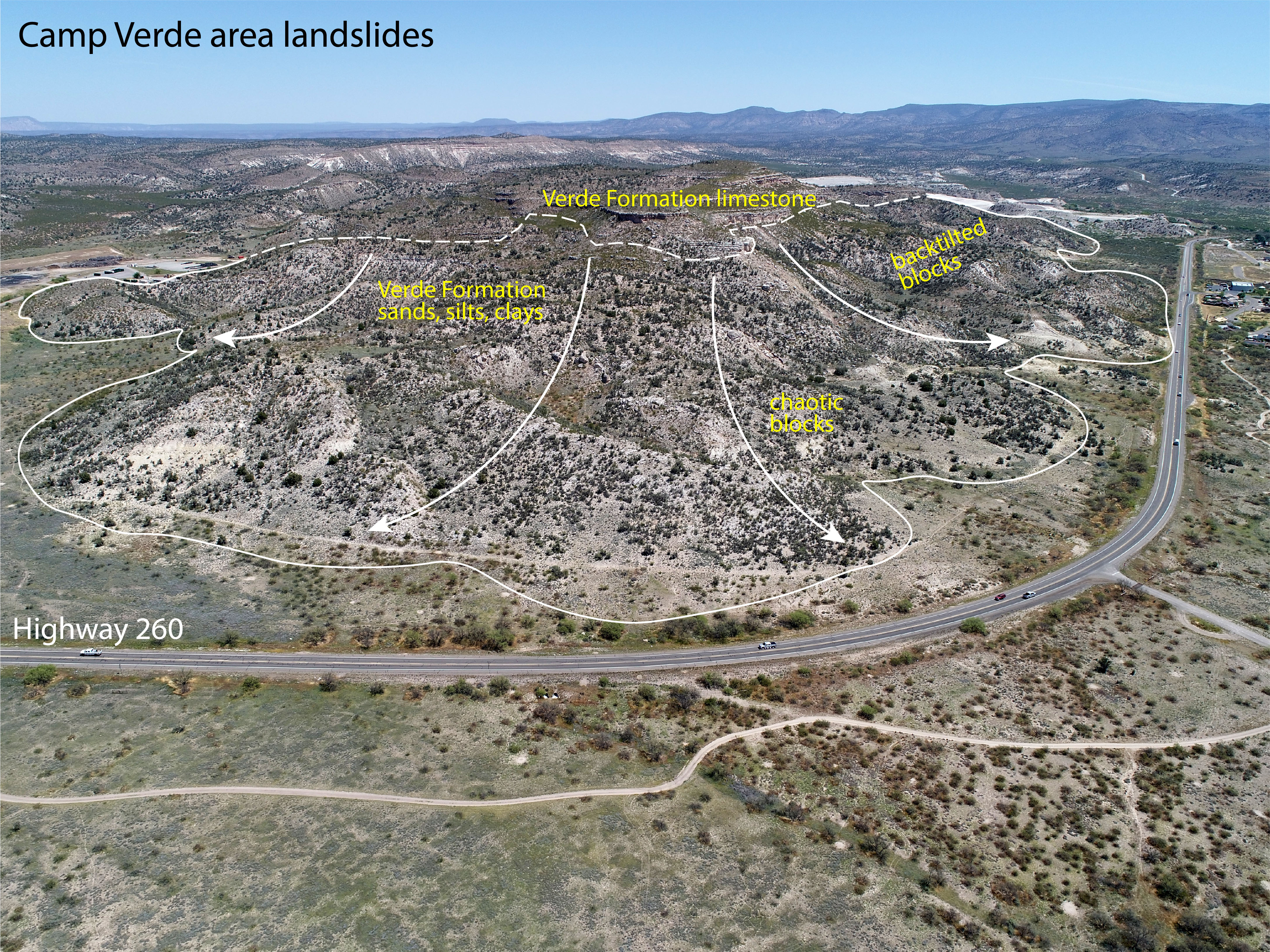 AZGS at Work for Arizona: Landslides along the I-17 corridor in the ...