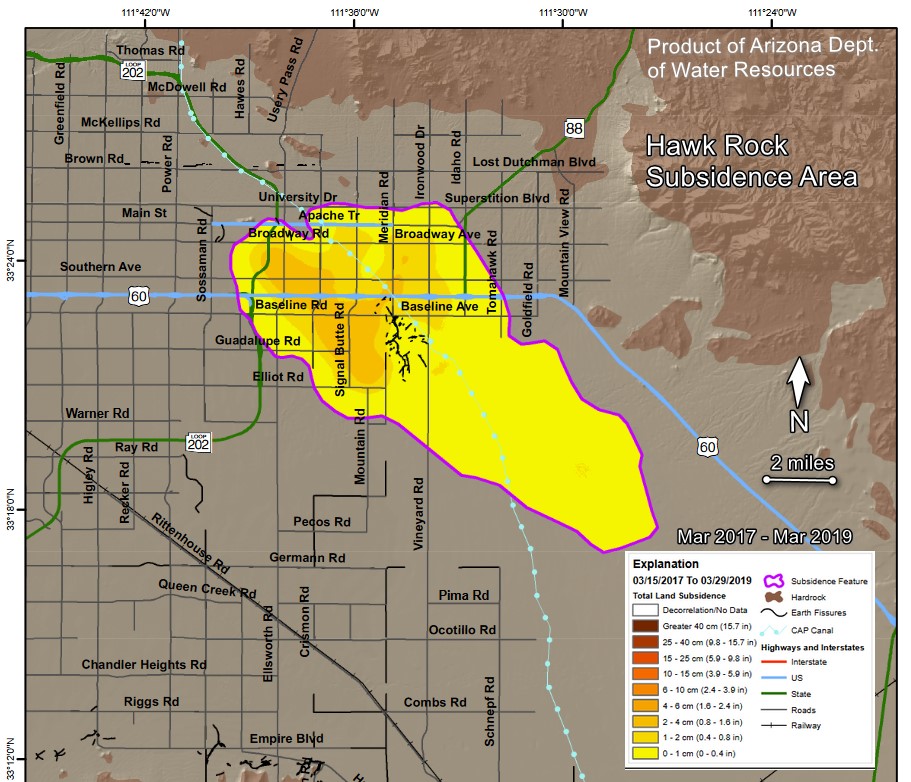 That sinking feeling | Arizona Geological Survey - AZGS