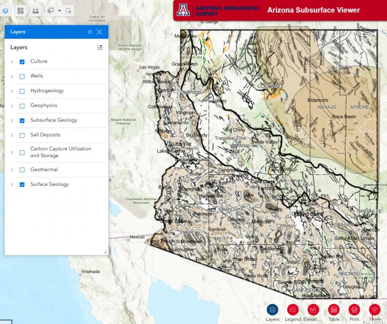 Check out the new Arizona Subsurface Viewer | Arizona Geological Survey ...